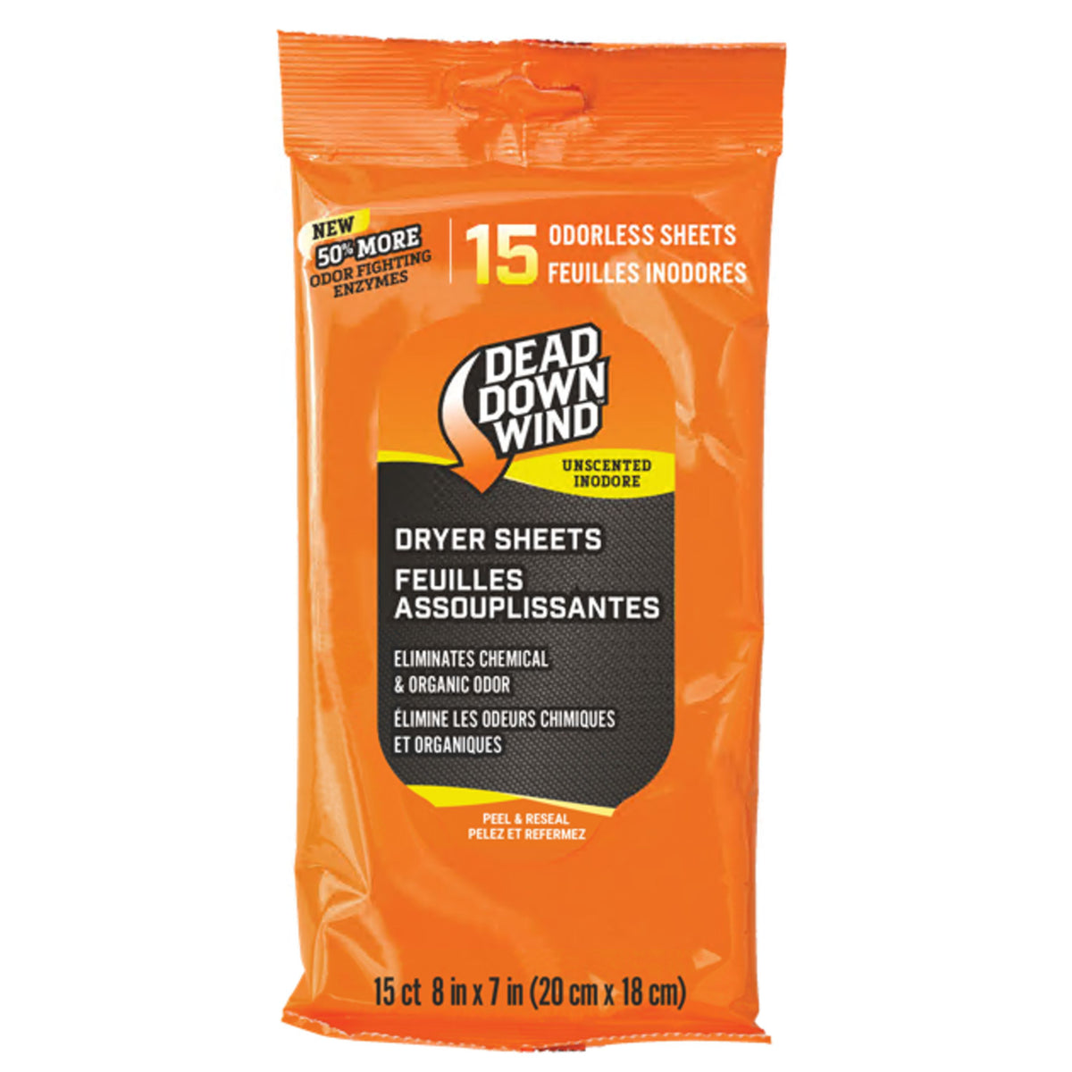 Odorless dryers sheets -15/pkg — Groupe Pronature