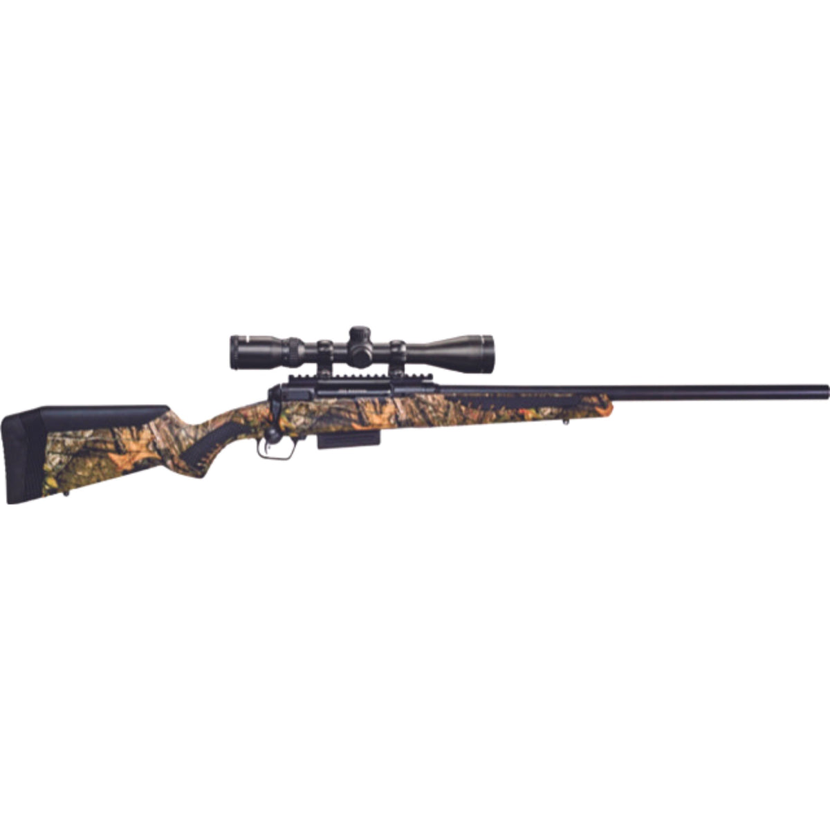 "220 Slug" cal. 20 camo bolt action slug gun with scope — Groupe Pronature