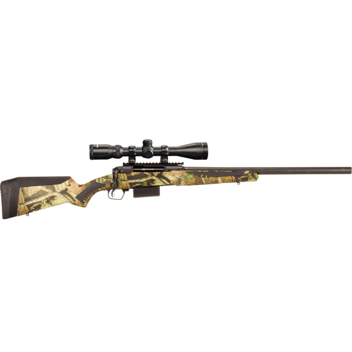"212 Slug" cal. 12 bolt action camo slug gun with scope — Groupe Pronature
